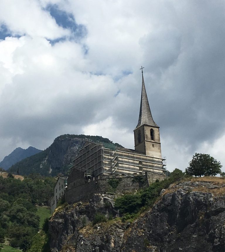 Burgkirche geschlossen – Gemeinde Raron
